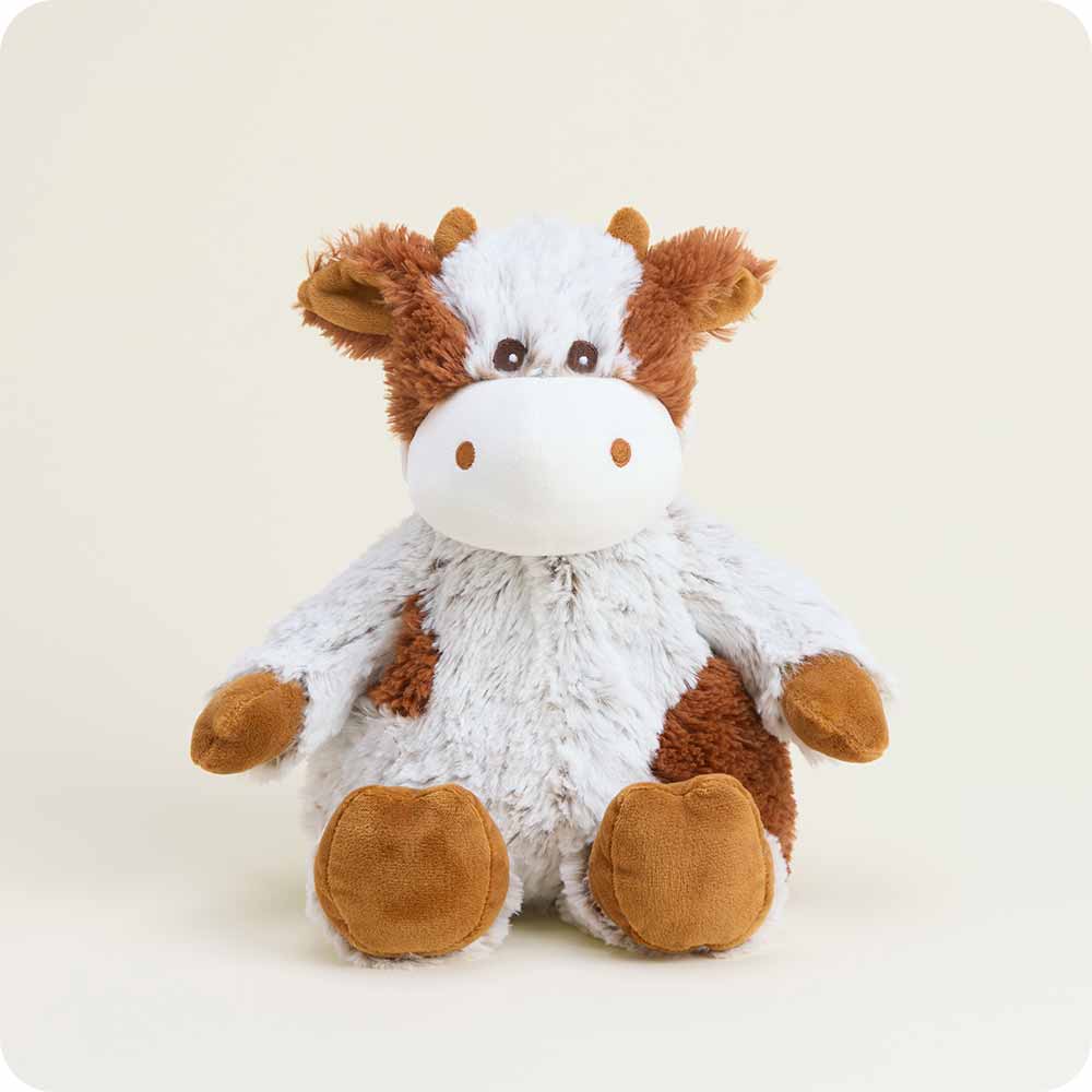 Cinnamon Latte Cow Warmies Stuffed Animal Warmies | Weighted Cow Plush