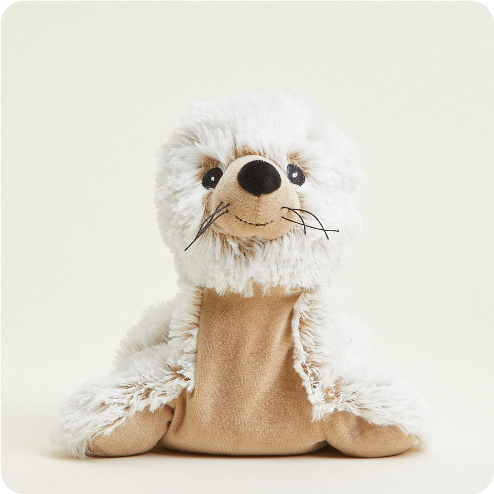Warmies Seal Stuffed Animals | Microwaveable Seal Heating Pad