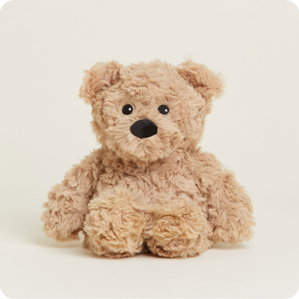 Brown Curly Bear Warmies Junior – Warmies USA