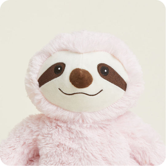 Microwavable Pink Sloth Warmies | Warmies USA